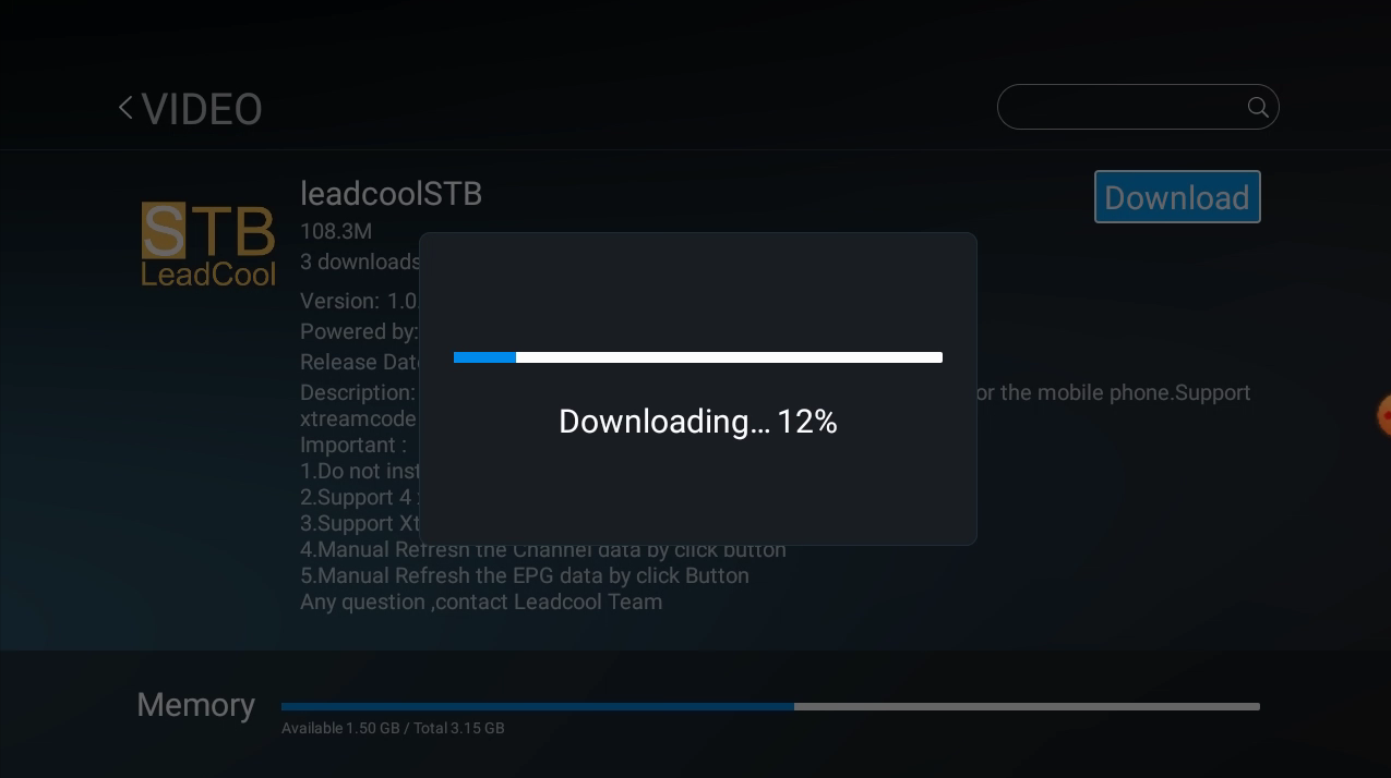 How to upgrade the leadcool box Launcher? - leadcool